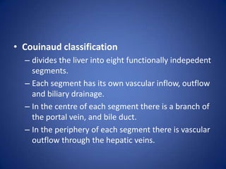 Liver segmental anatomy | PDF