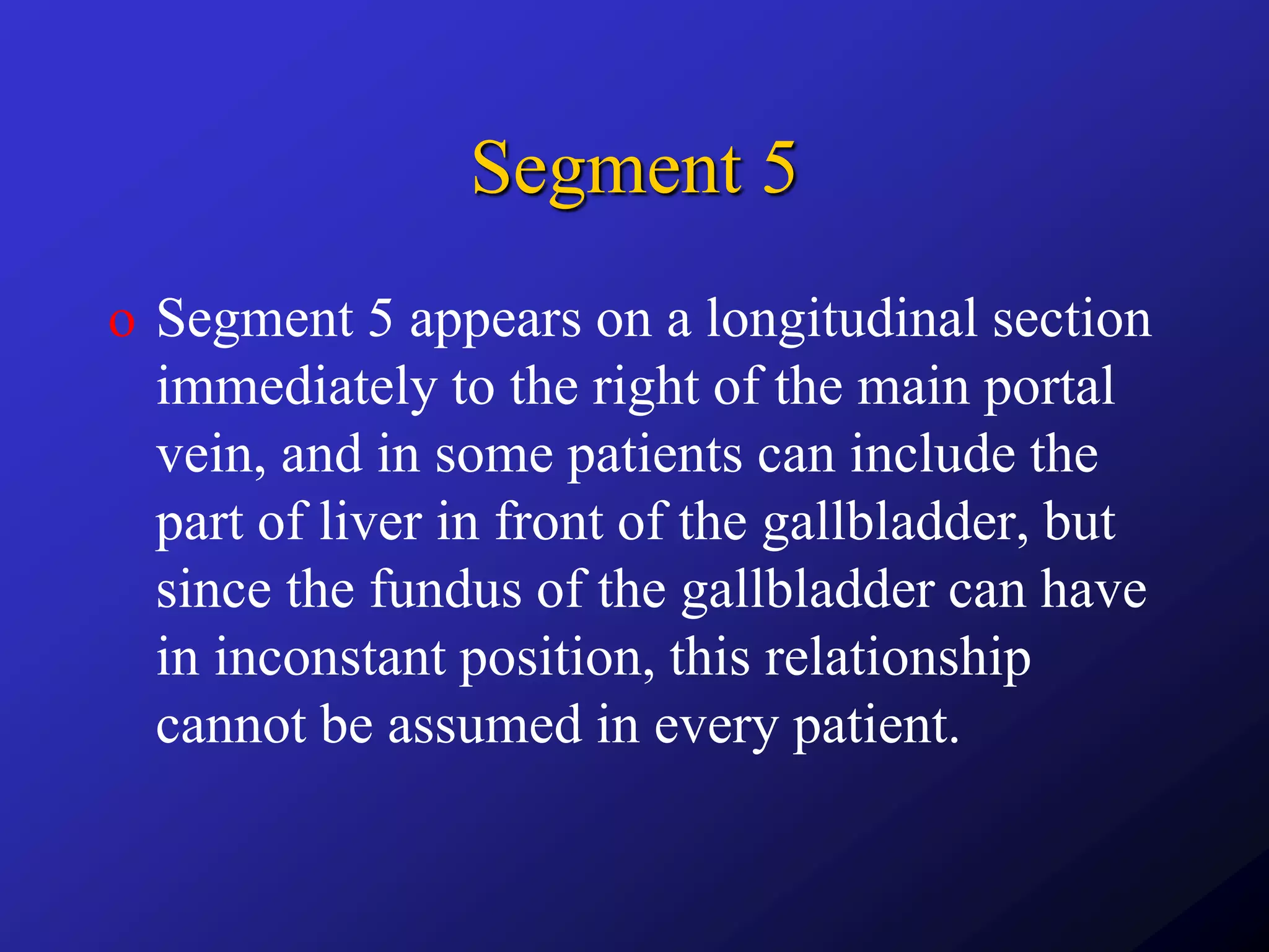 Liver segments on ultrasound | PPTX
