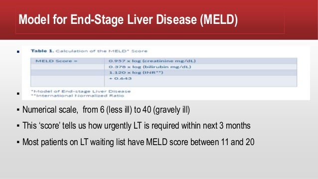 Liver transplantation