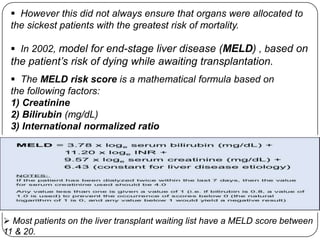 Liver transplantation & its anaesthetic management | PPTX