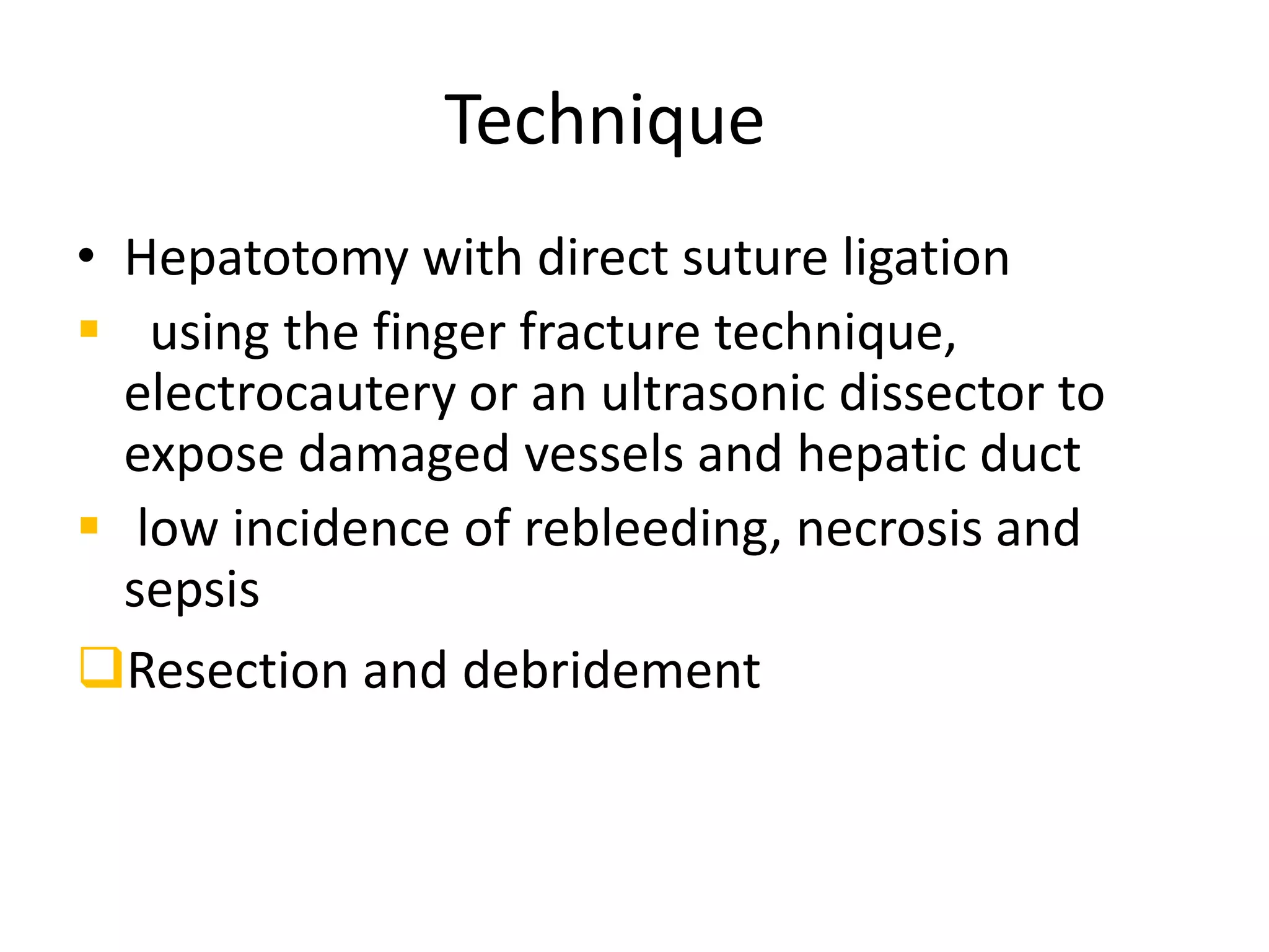 Liver trauma: A comprehensive review of classification, mechanisms ...