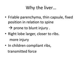 Liver trauma: A comprehensive review of classification, mechanisms ...