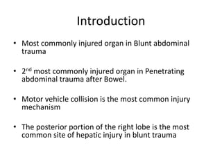 Liver trauma | PPTX