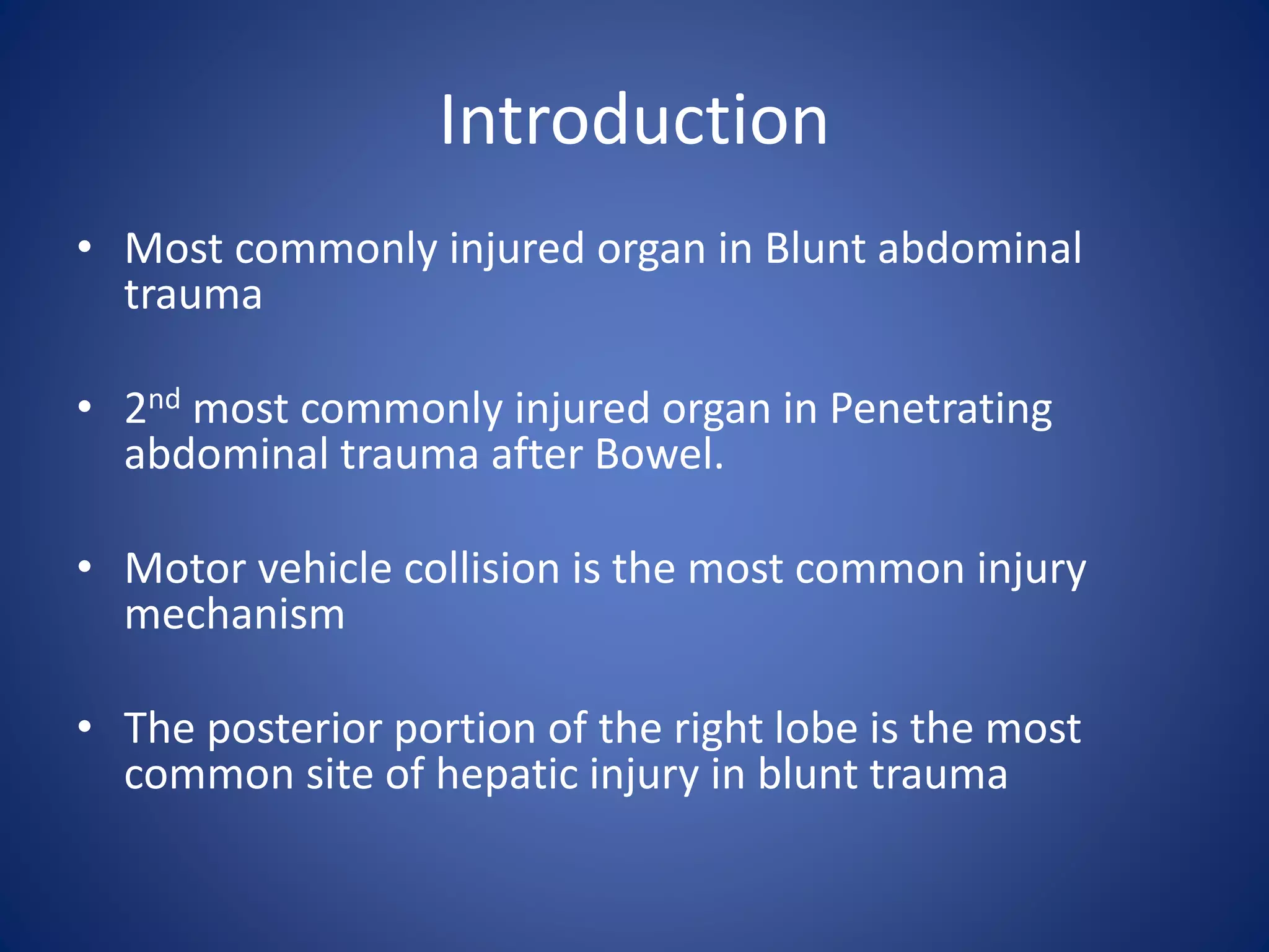 Liver trauma | PPTX