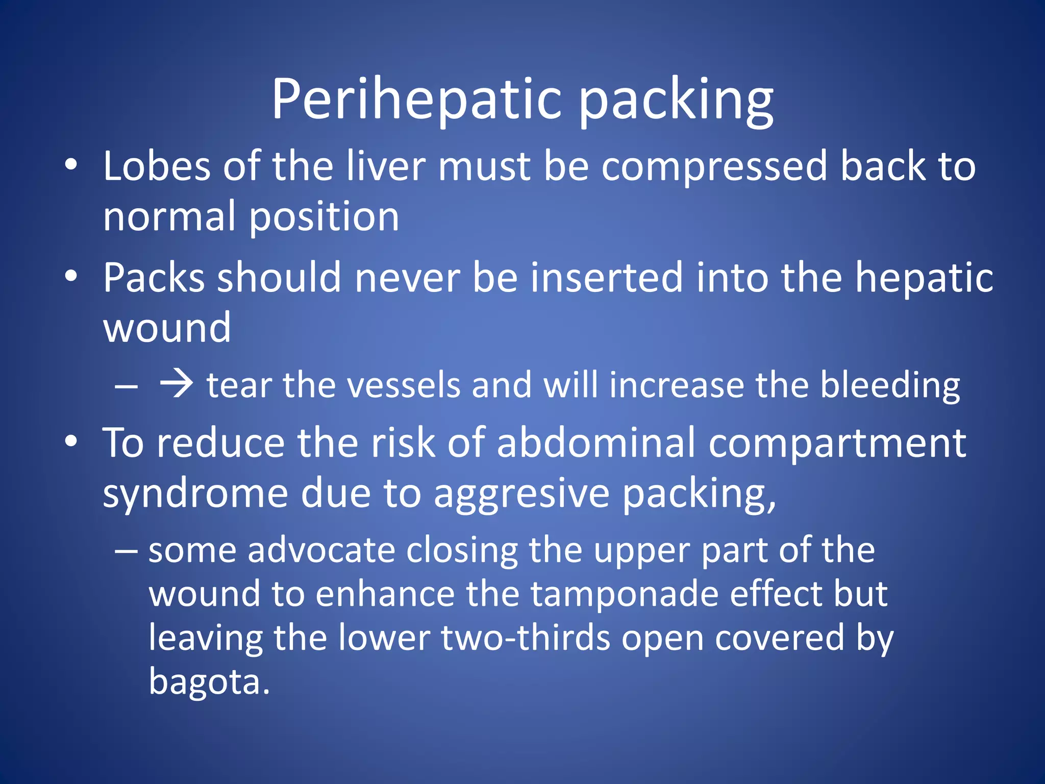Liver trauma | PPTX