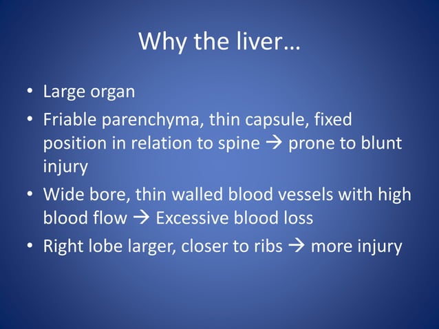 Liver trauma | PPT
