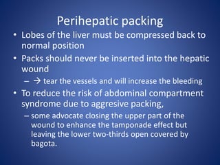Liver trauma | PPTX