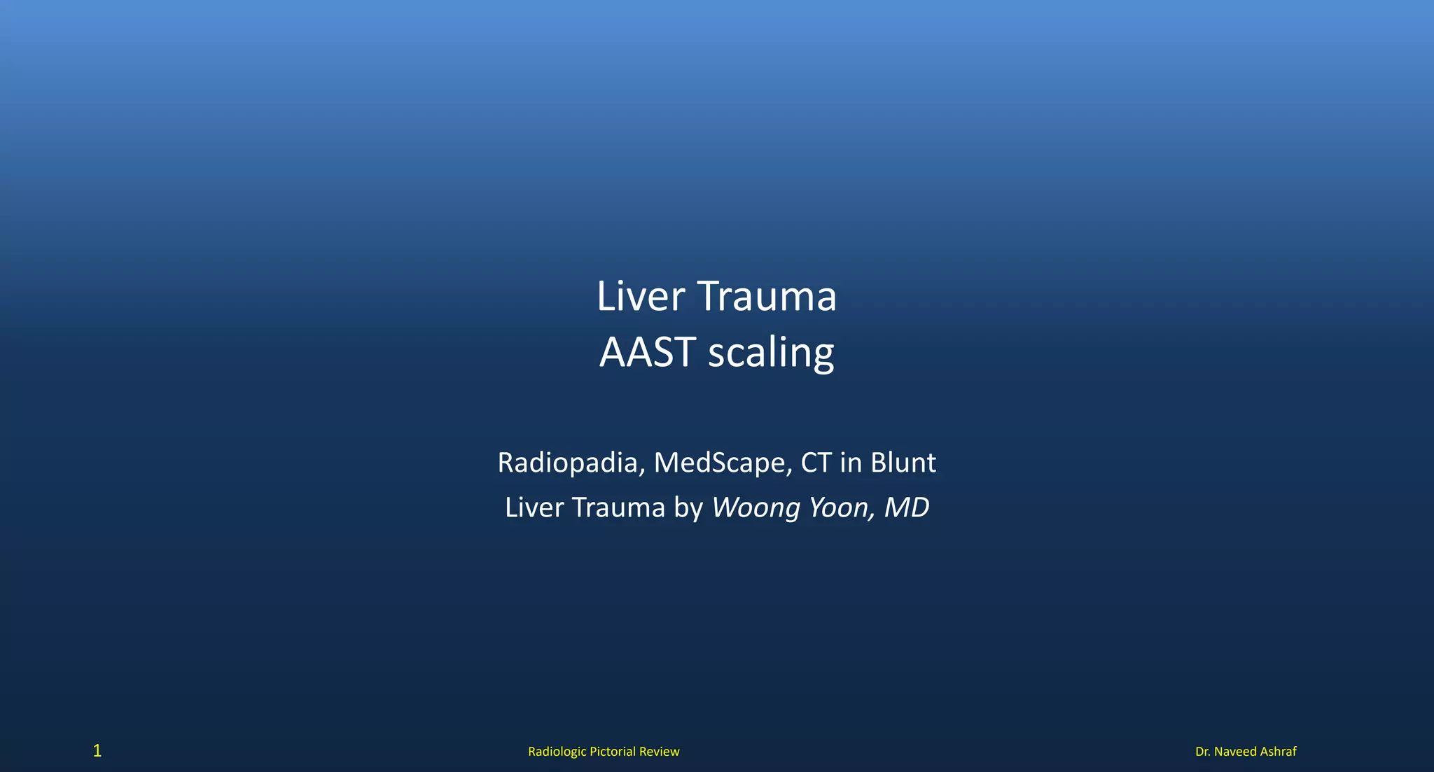 Liver trauma | PDF