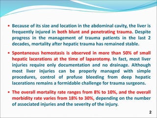 Liver trauma | PPT