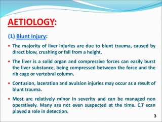 Liver trauma | PPT