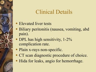 Curso de Trauma - Case de Trauma de Higado | PPT