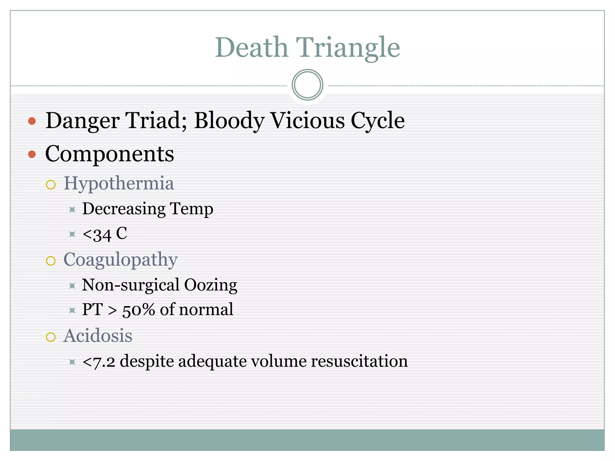 Liver Trauma & Concepts in Abdominal Trauma Lecture | PPTX