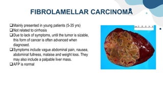 Liver tumor | PPTX
