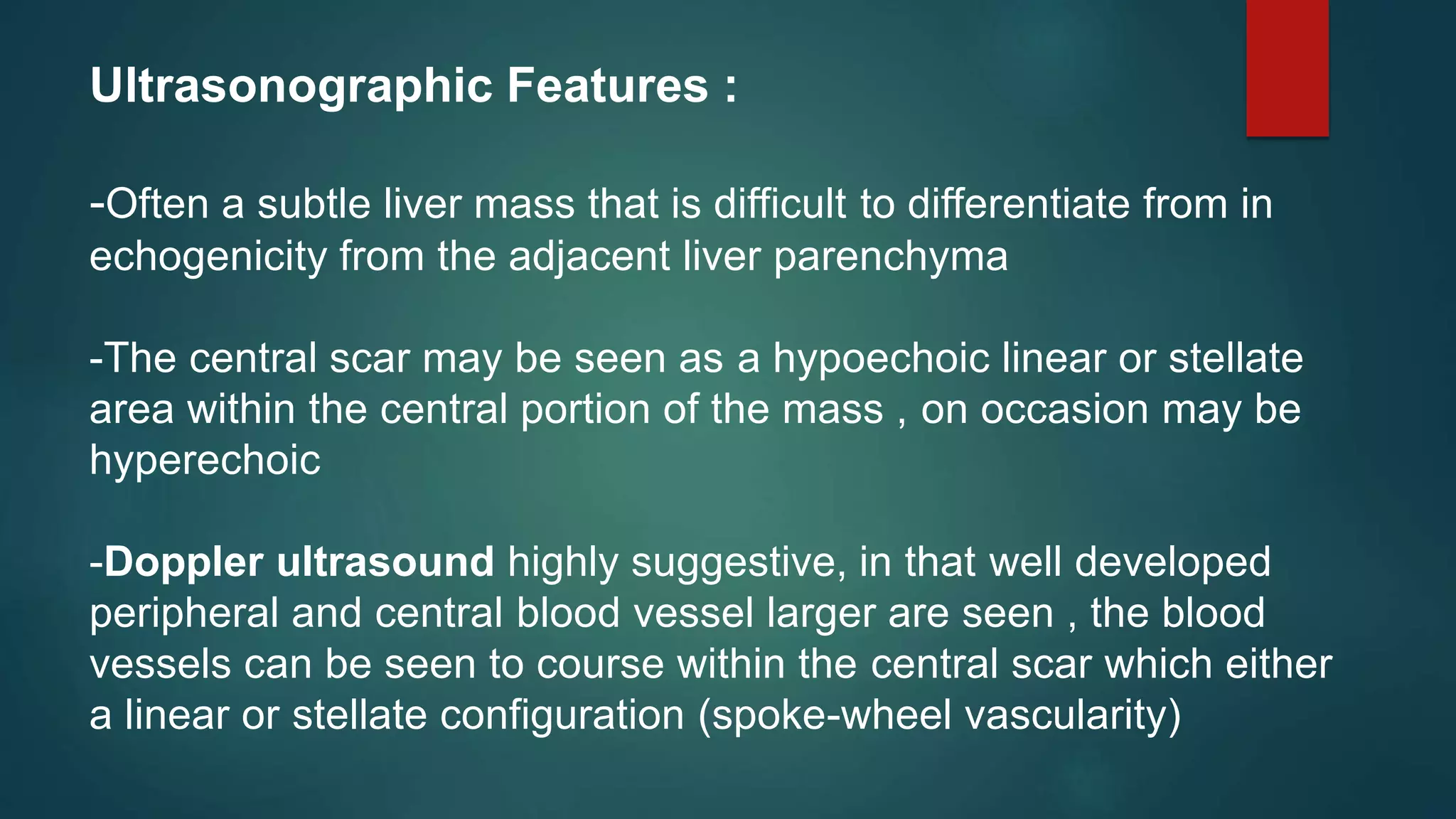 Ultrasonography of hepatic mass lesion | PPTX
