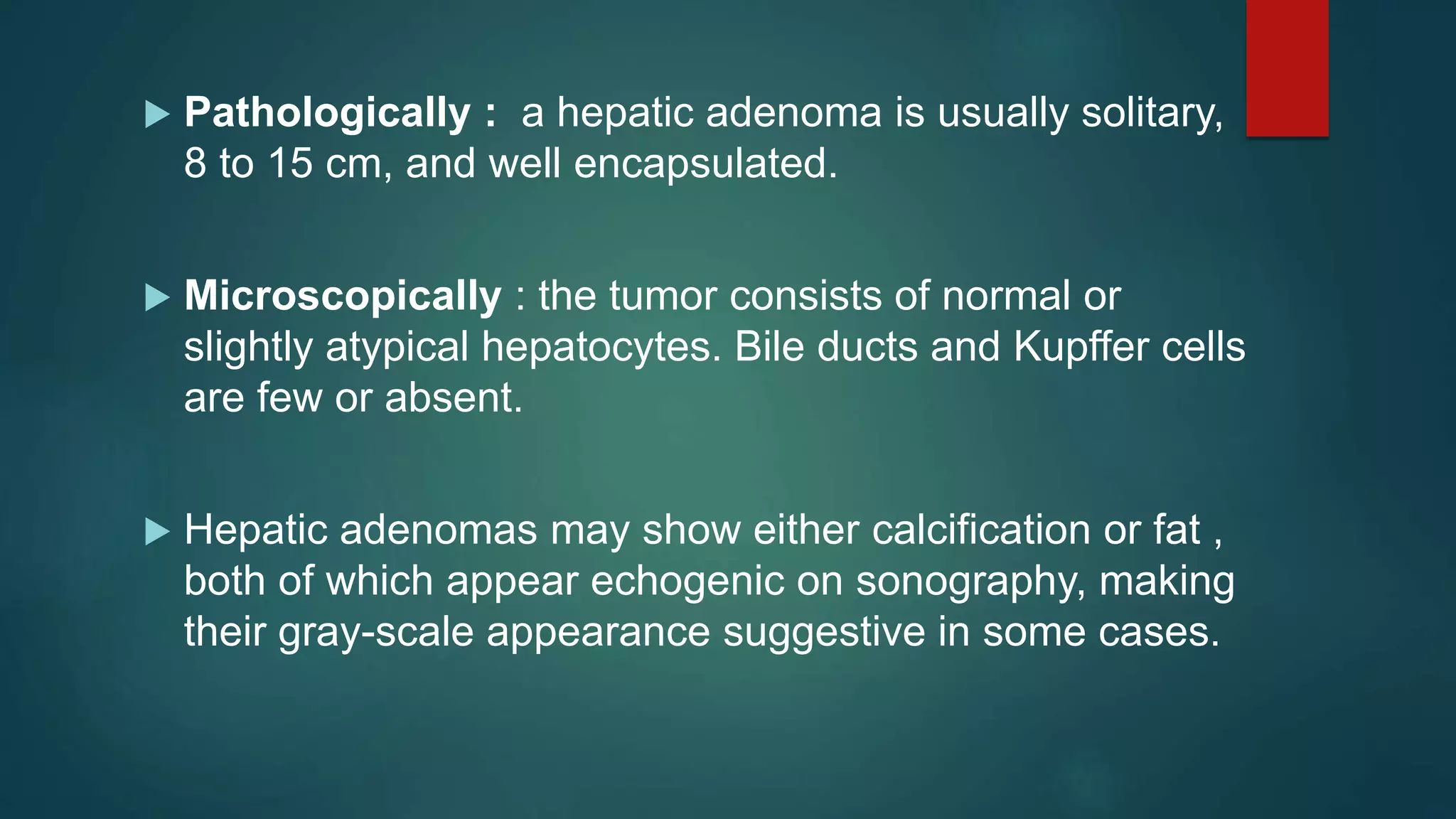 Ultrasonography of hepatic mass lesion | PPTX