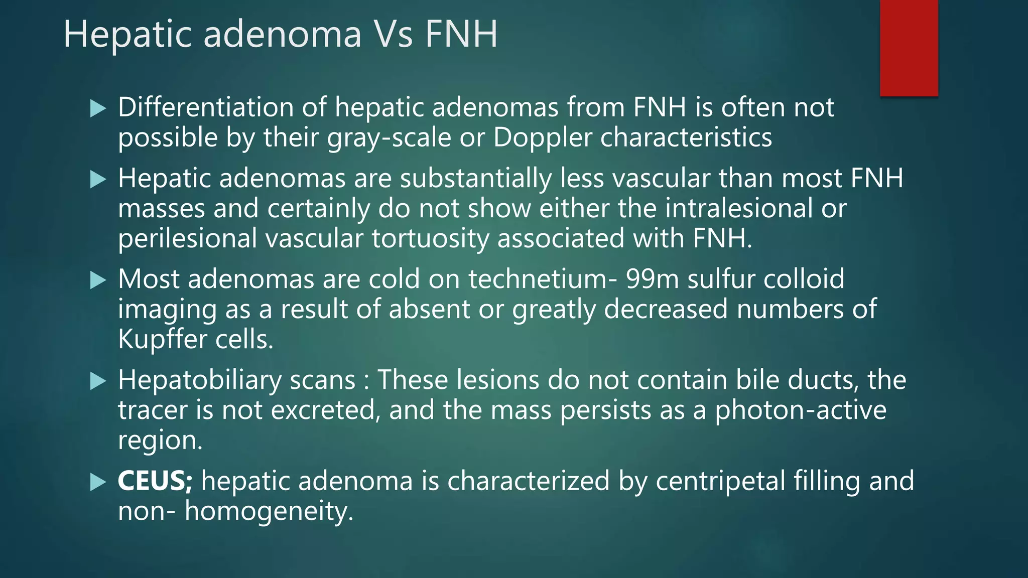 Ultrasonography of hepatic mass lesion | PPTX