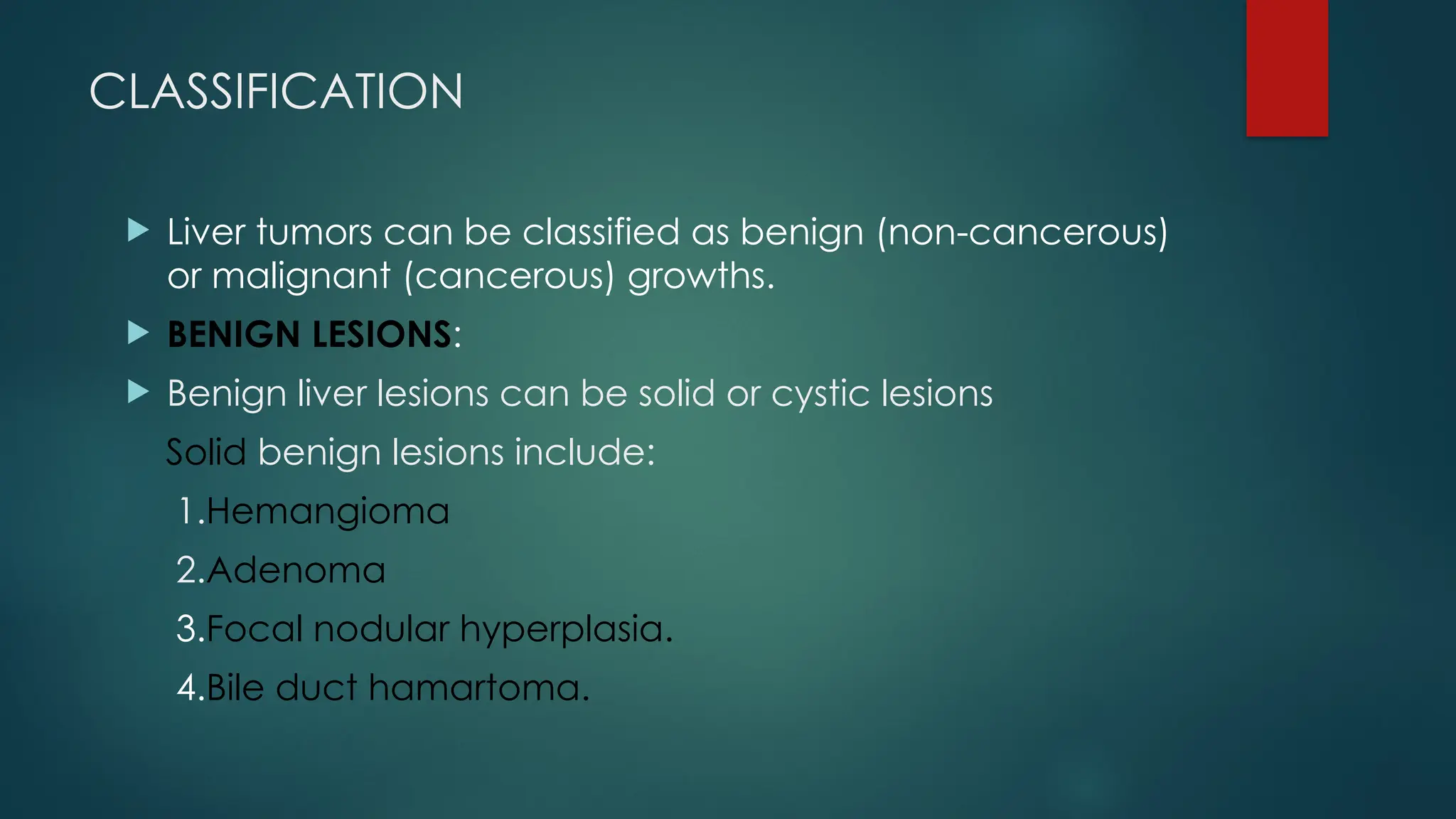 liver tumors.types symptoms management ppt.pptx