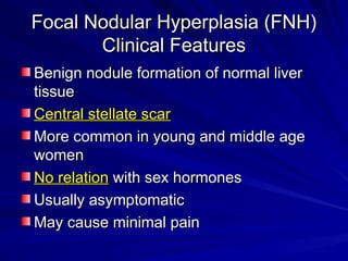 Liver Tumors - Benign and Malignant - UG Surgery | PPT