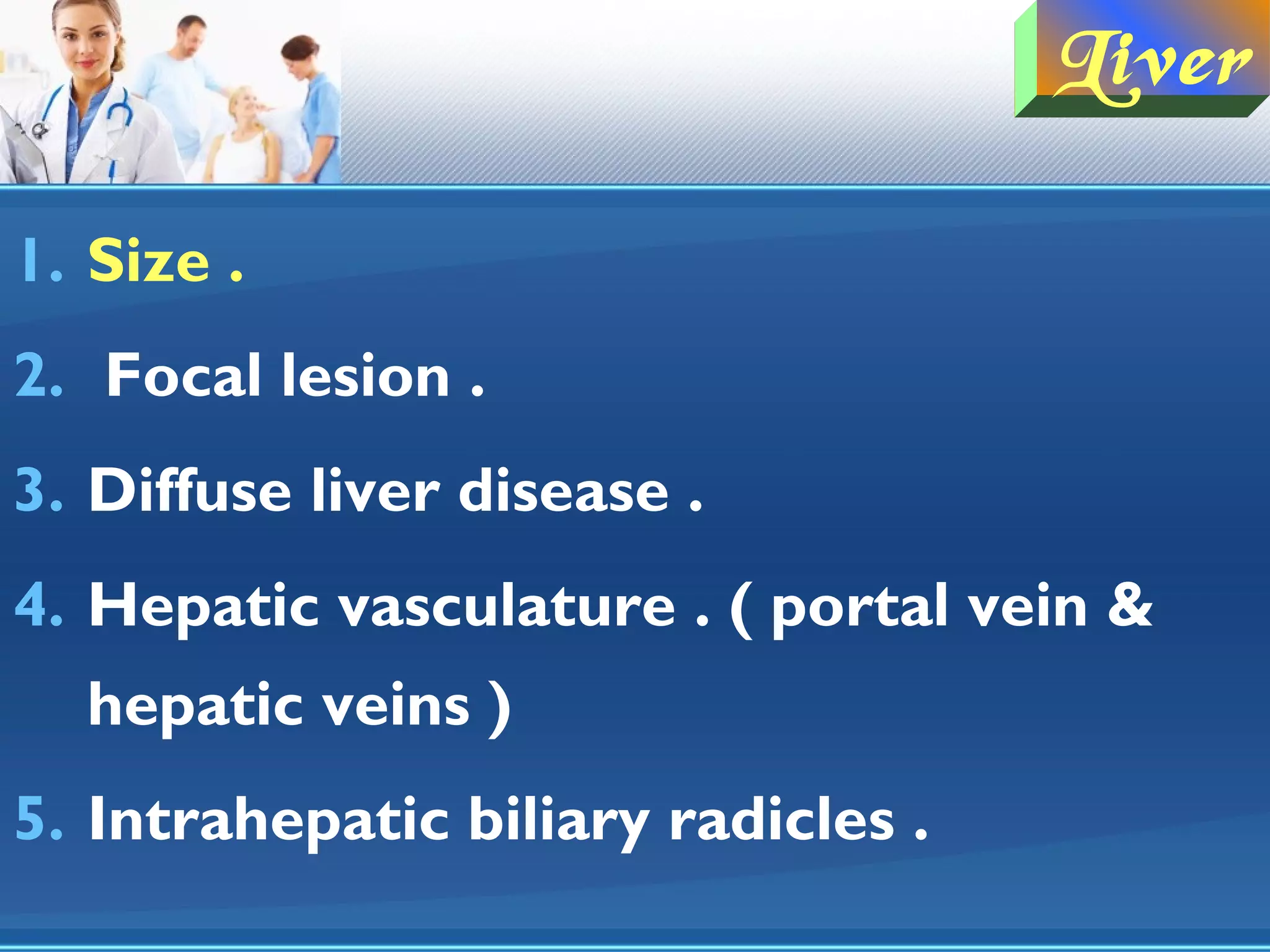 Liver ultrasound tips and tricks | PPT