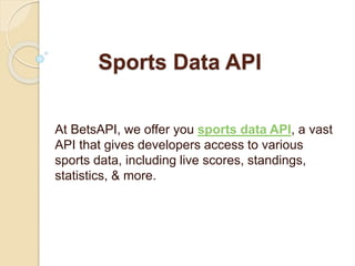 Live Score API.pptx