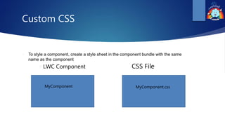 Styling and Data Binding in Lightning Web Component | PPT