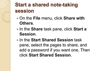 Live sharing sessions ppt | PPT
