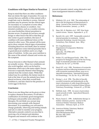 Integrated Parasite Management for Livestock | PDF | Veterinary ...