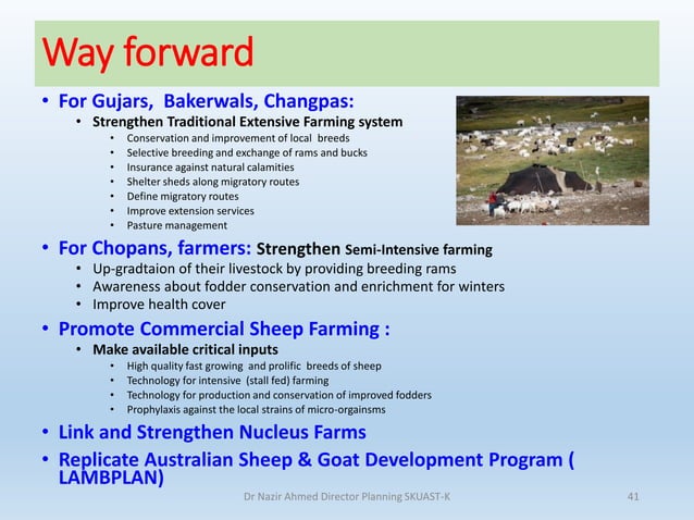 Livestock road map 9-8-2018 | PPT