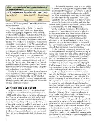 Natural Livestock Feasibility Study | PDF
