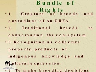 Livestock Keepers Rights | PPT