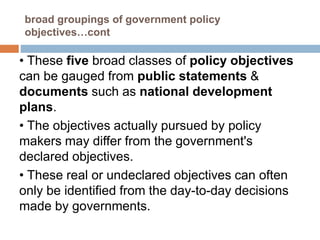 Livestock policy analysis slideshow | PPTX