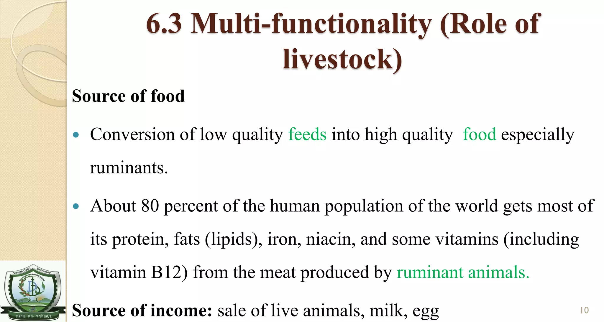 Livestock production system | PDF