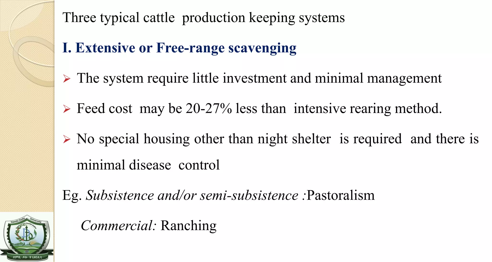 Livestock production system | PDF
