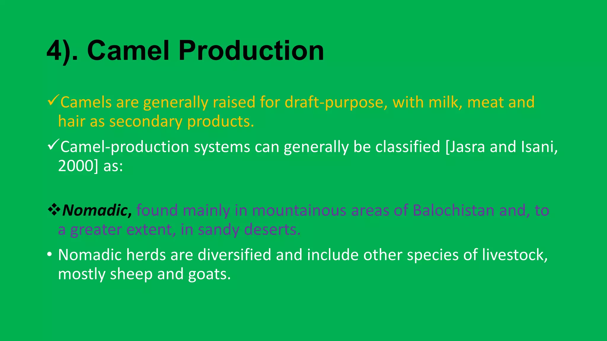 Livestock resources in pakistan | PPTX