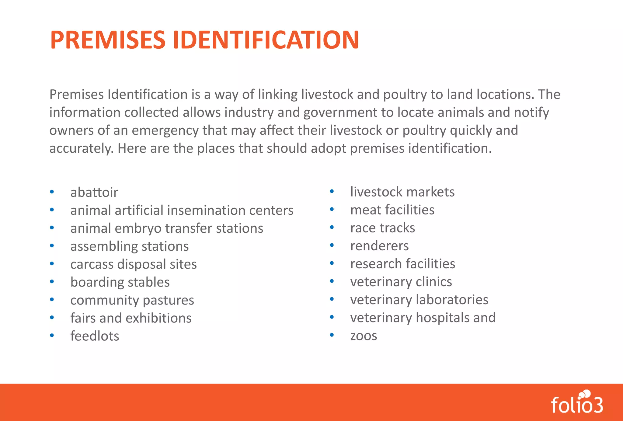 Livestock Identification and Traceability System | Beef, Sheep, Goat ...