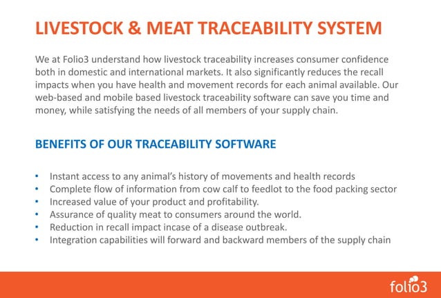 Livestock Identification and Traceability System | Beef, Sheep, Goat ...