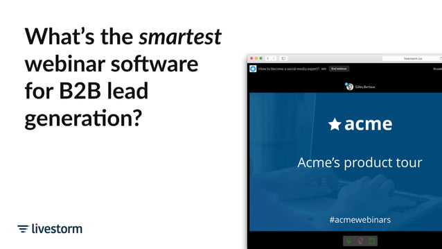 Intro to Segment & Tracking for Live Streaming by Livestorm | PPT