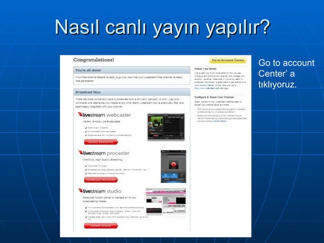 Livestream ersan kaplan | PPT