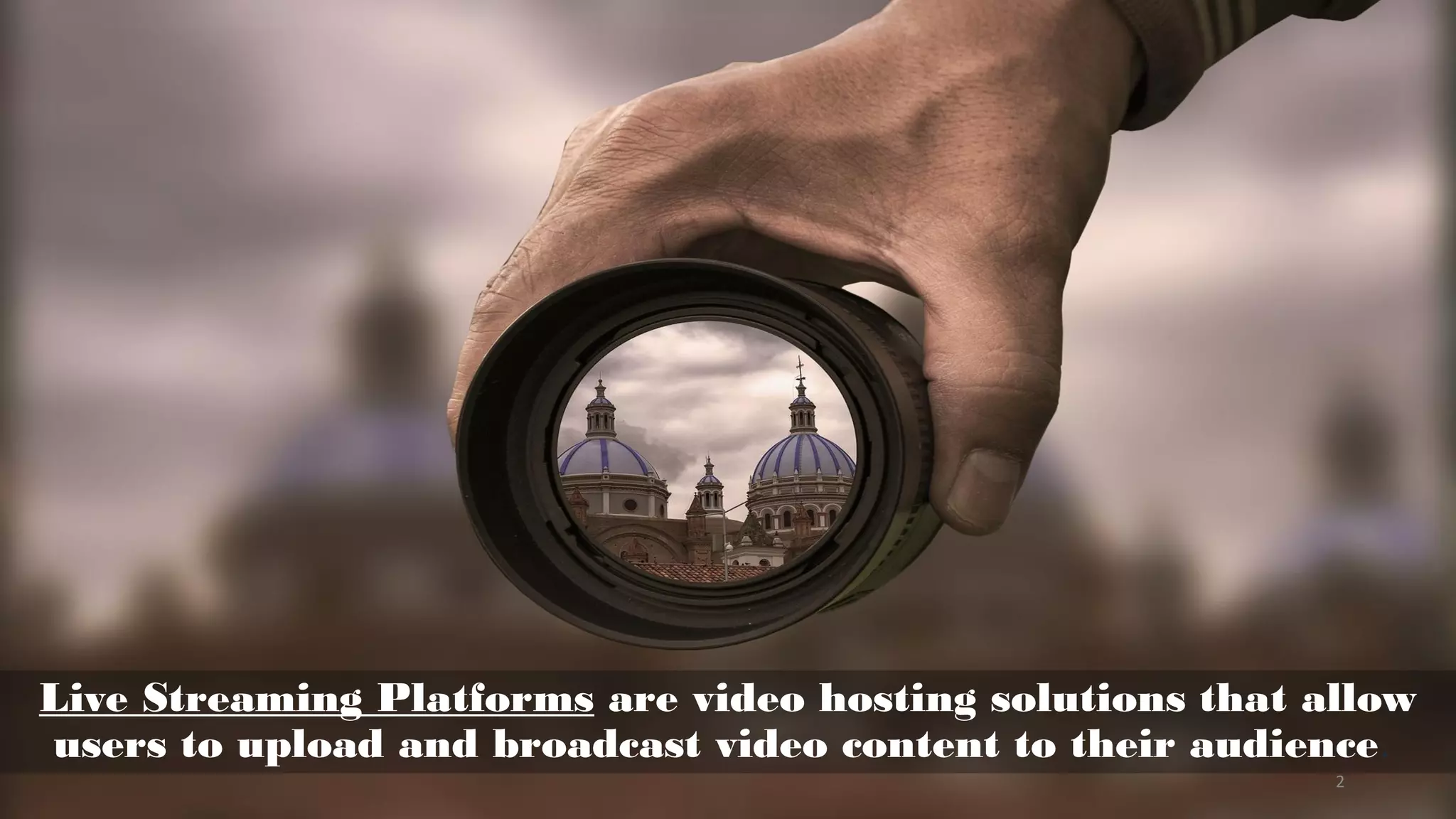 Live Streaming Tools & Equipment | PDF