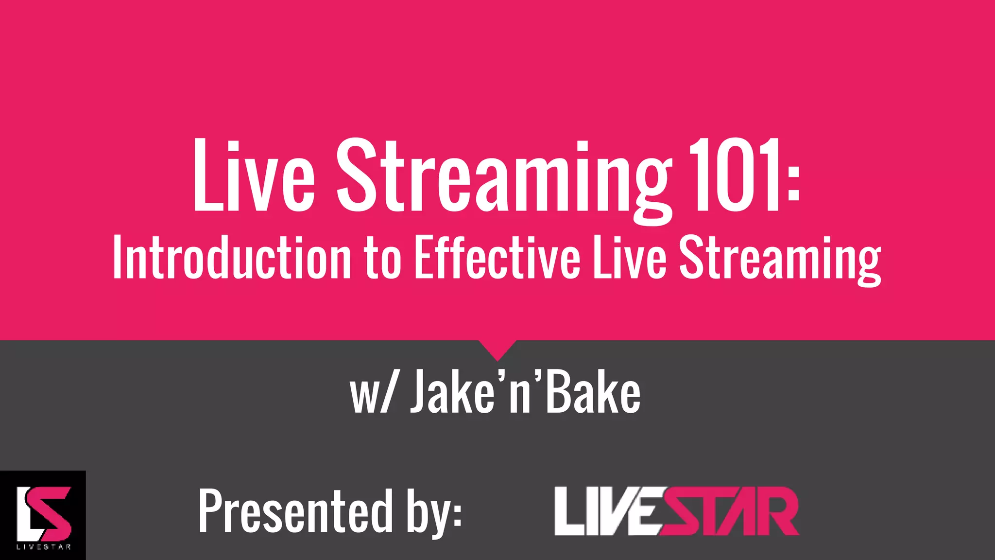 Live Streaming 101 - An Introduction to Social Live Streaming Apps | PPTX