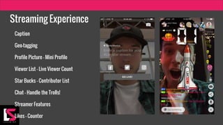 Live Streaming 101 - An Introduction to Social Live Streaming Apps | PPT