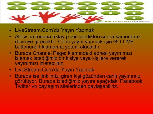 Live stream nedir | PPT