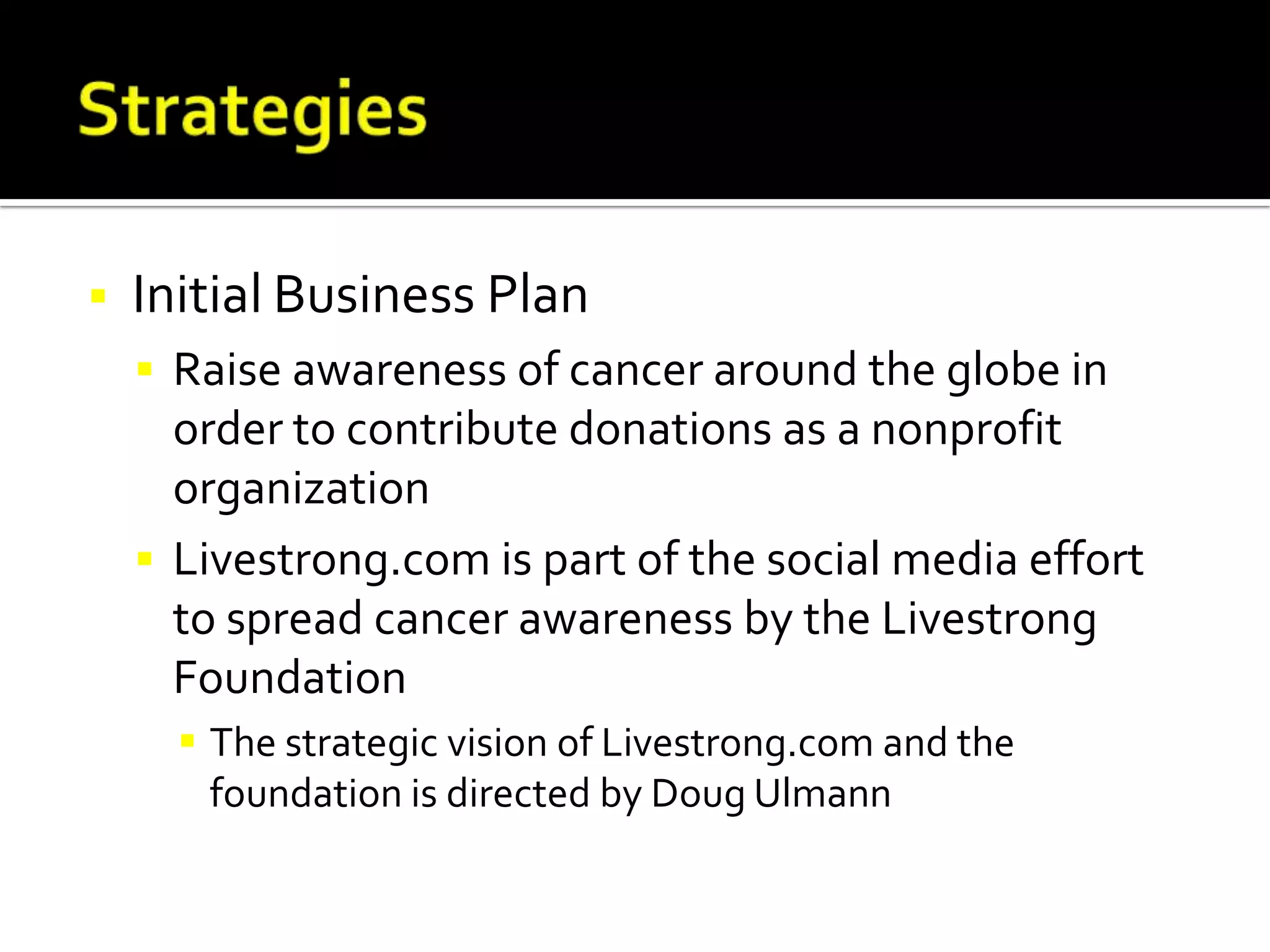 Livestrong | PPTX