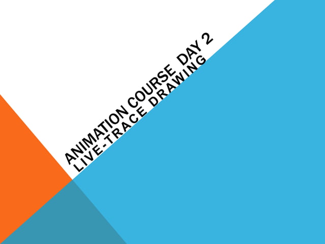 Live trace drawing | PPT | Free Download