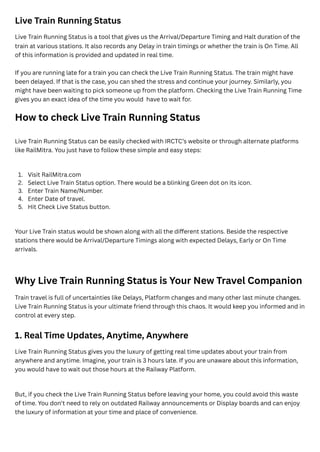 Live Train Running Status Your New Travel Friend.pdf
