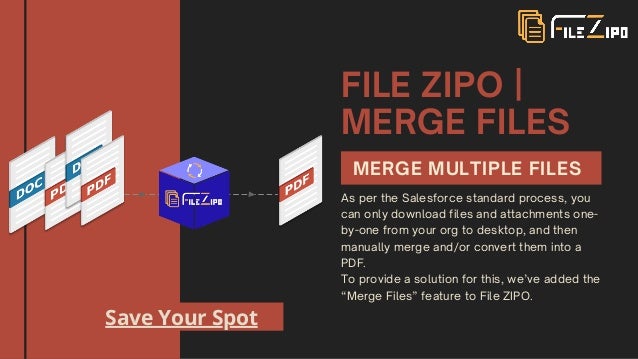 Live Webinar – Merge Salesforce Files and Attachments into a PDF File | PDF