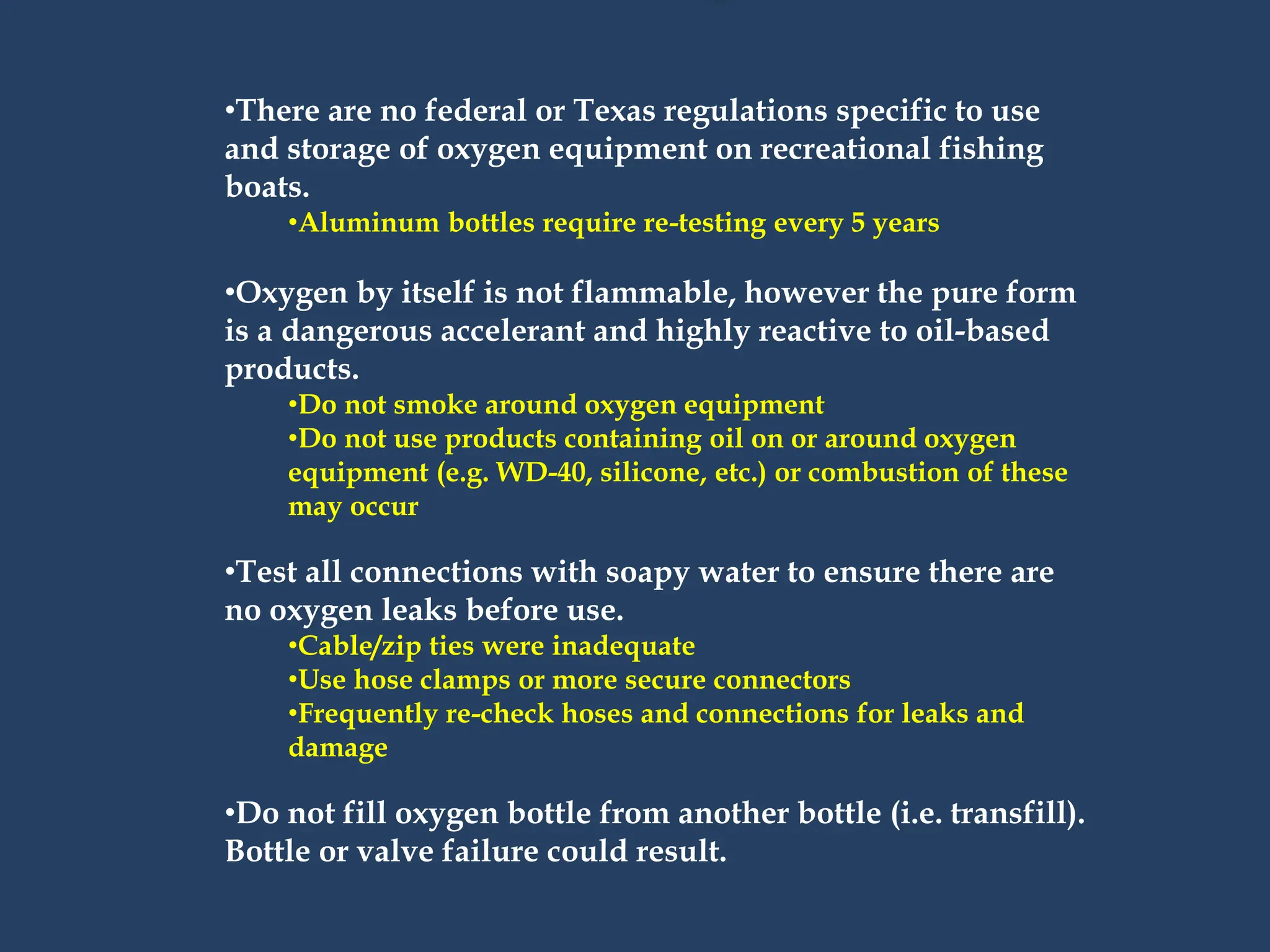 Livewell Oxygen System Tested by Texas Parks and Wildlife | PPTX