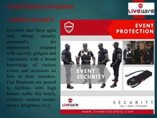 LIVE WIRE MARKETING SLIDES.pptx | Home Security | Home & Garden
