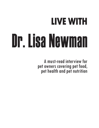 Live With Dr Lisa Newman | PDF