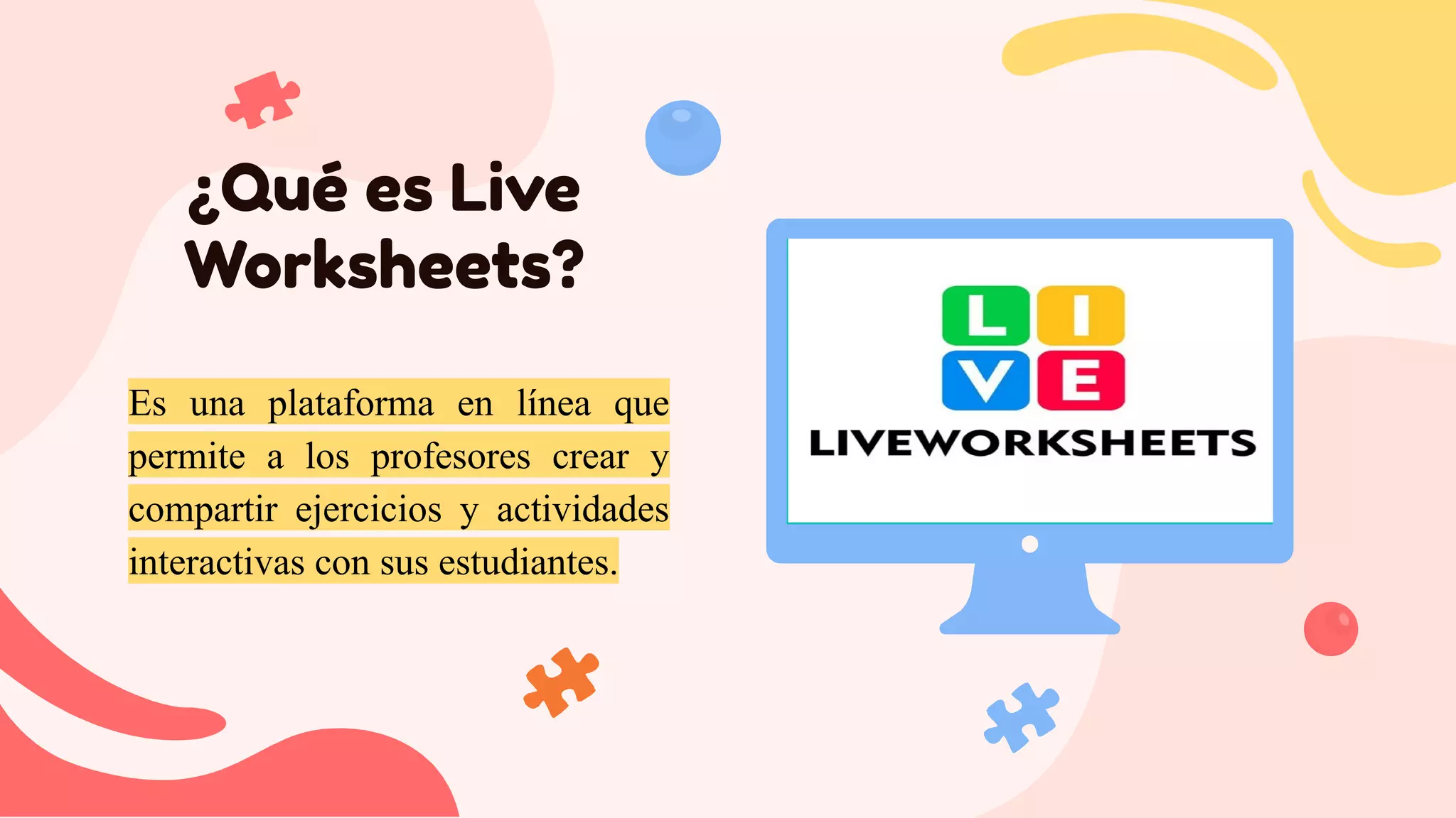 Live Worksheet Pdf